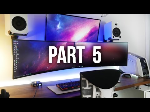 Building My INSANE Gaming Setup - The FINALE! Part 5