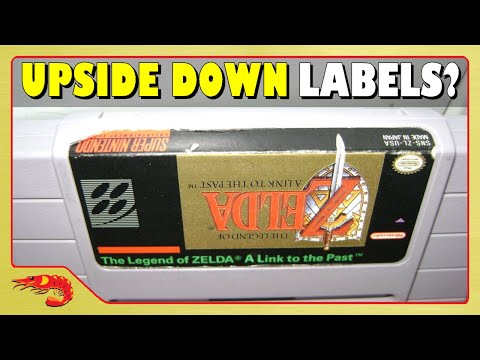 REAL, UPSIDE DOWN, SNES CARTRIDGES! | News Swarm