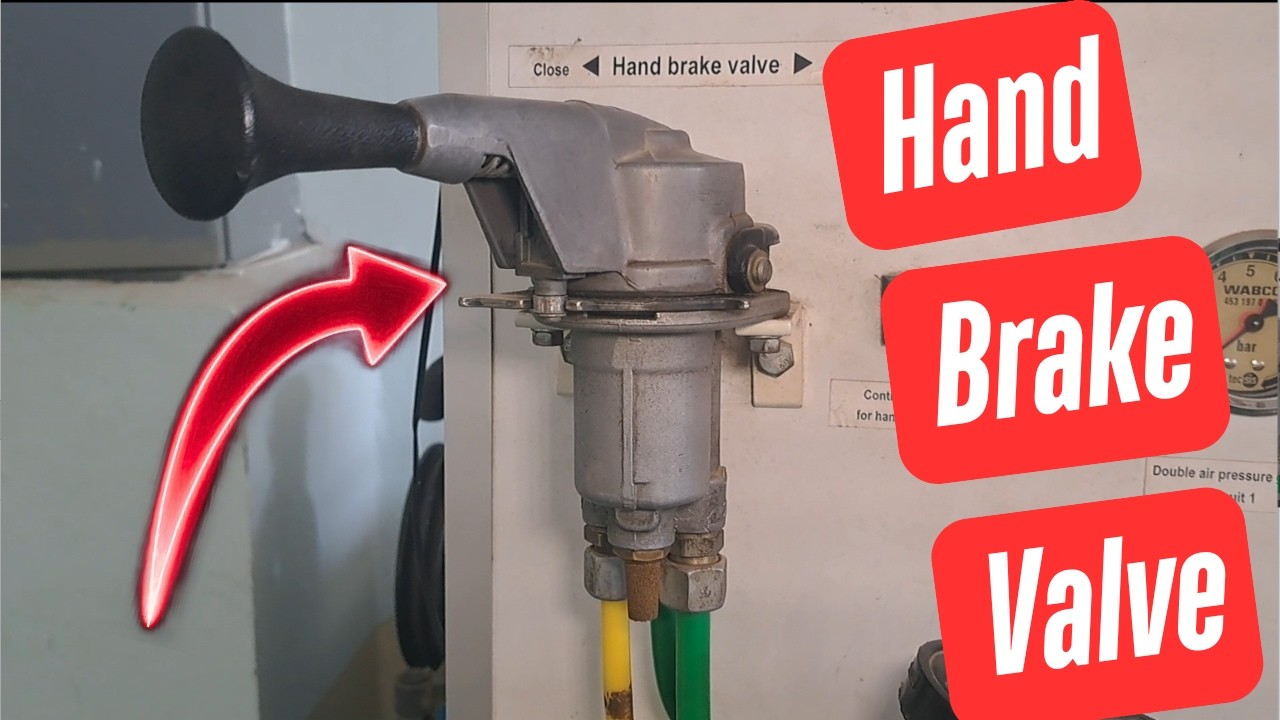 All you need to know about the car air brake system Part 6 Parking brake valve