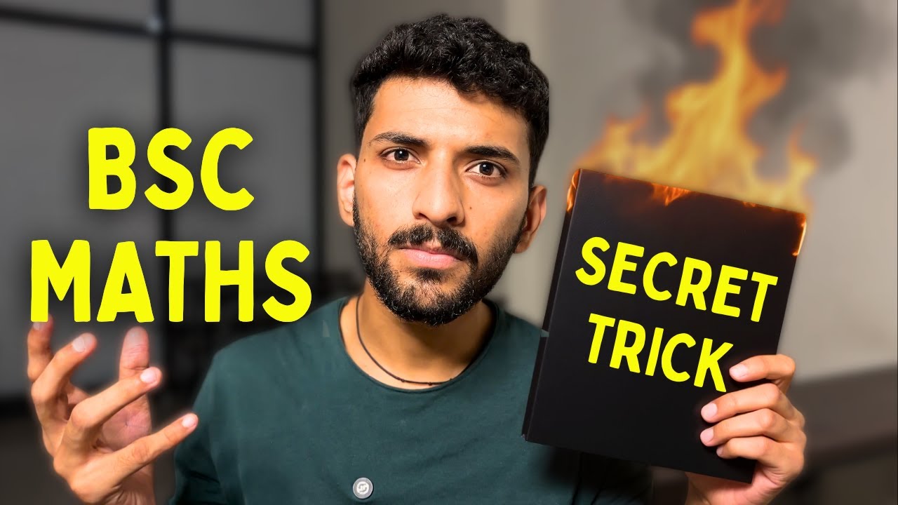 Complete Roadmap to Master BSc Mathematics