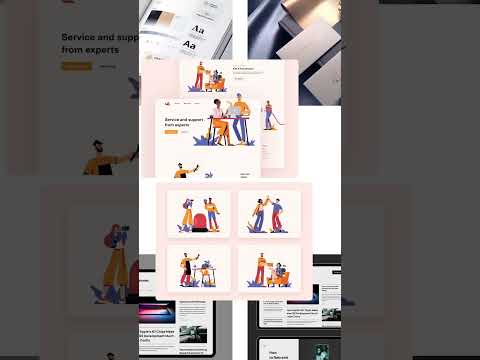 We create meaningful illustrations and UI/UX design, provide website and app development