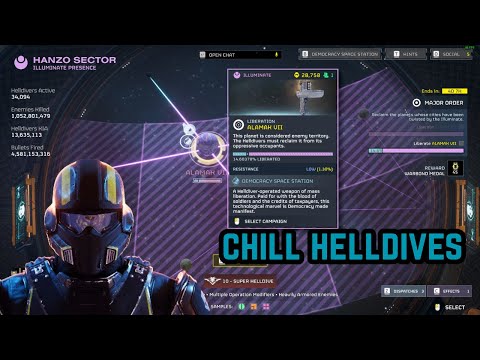 CHILL HELLDIVES | mo getting close | HELLDIVERS 2
