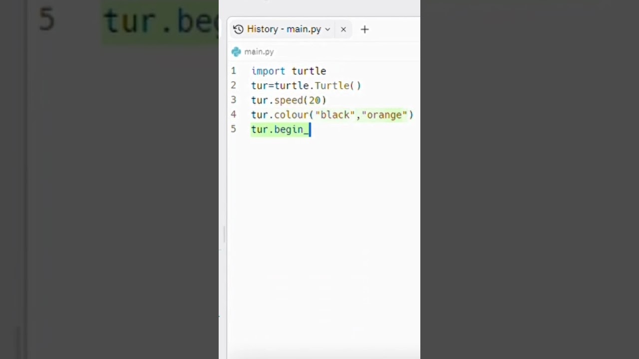 drawing a flower 🌺🌸 python turtle #pythonprogramming #viral #tutorial