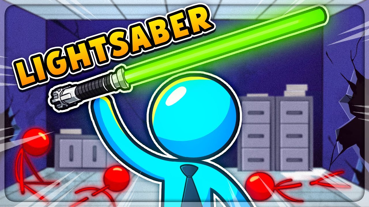 They gave me a lightsaber