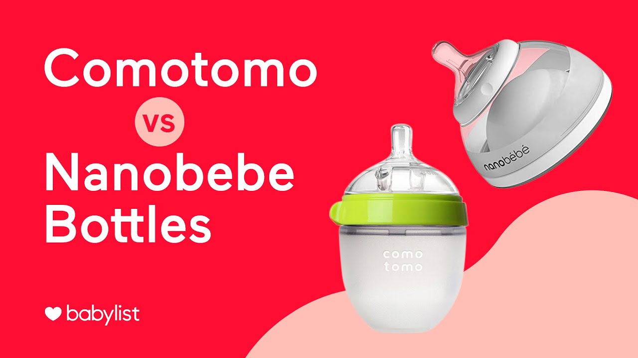 Comotomo vs. Nanobebe | Best Bottles for Breastfed Babies - Babylist