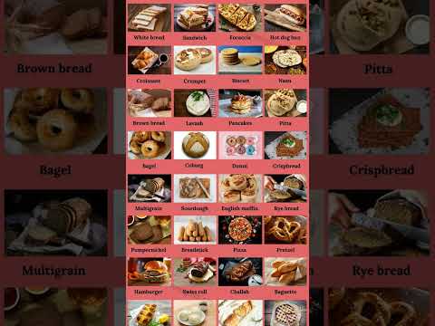 bread,bread names,list of bread names,bread recipe,breads names,name of breads,homemade bread