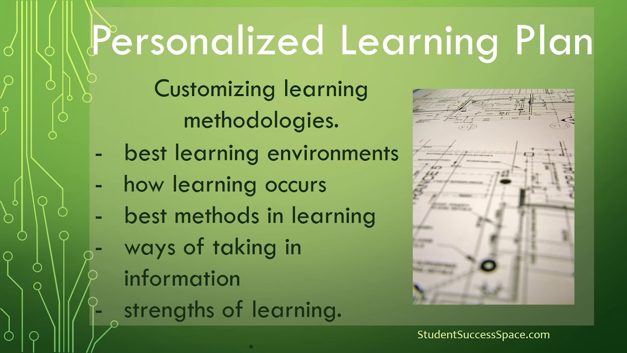 The Personalized Learning Plan