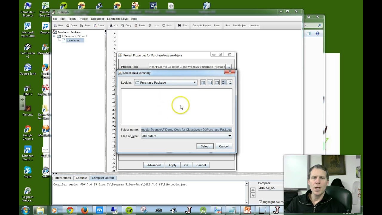 How to Create a Package in Dr. Java - Java Programming Tutorial