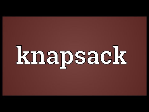 Knapsack Meaning