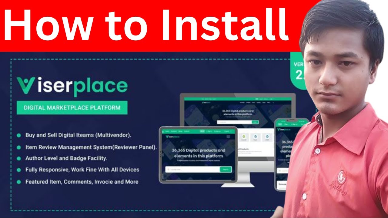 How to Install ViserPlace - Digital Marketplace Platform