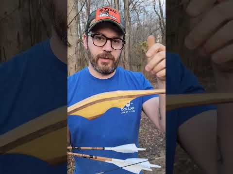 ipe bamboo backed reflex deflex longbow! #archery #selfreliant #diy #selfbow #target #outdoors #fyp