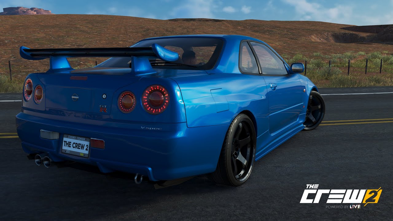 A legend on four wheels Nissan Skyline GT-R (R34)