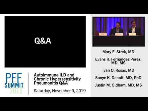 Autoimmune ILD and Chronic Hypersensitivity Pneumonitis (CHP) Q&A