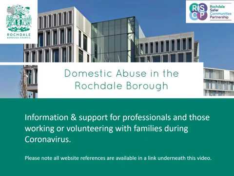 Domestic abuse awareness training for professionals