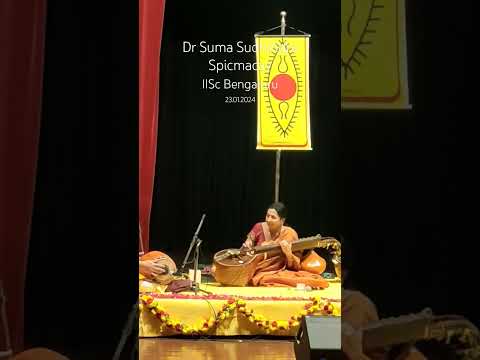 Dr Suma Sudhindra #Spicmacay #youtubeshorts #bengaluru #carnaticmusic #veena