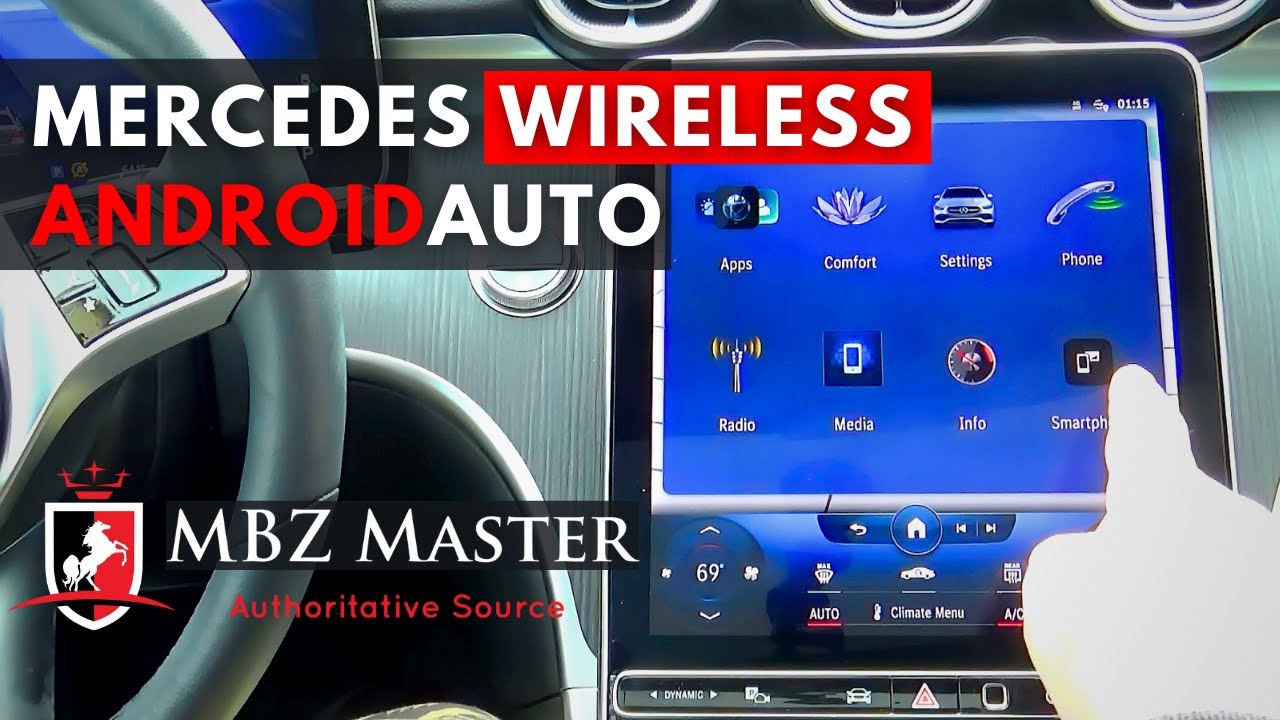 Mercedes WIRELESS Android Auto | Step-by-Step Demo! – MBZ Master