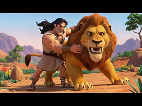 Samson’s Strength: God Gives Us Our Gifts! Kids Bible Stories