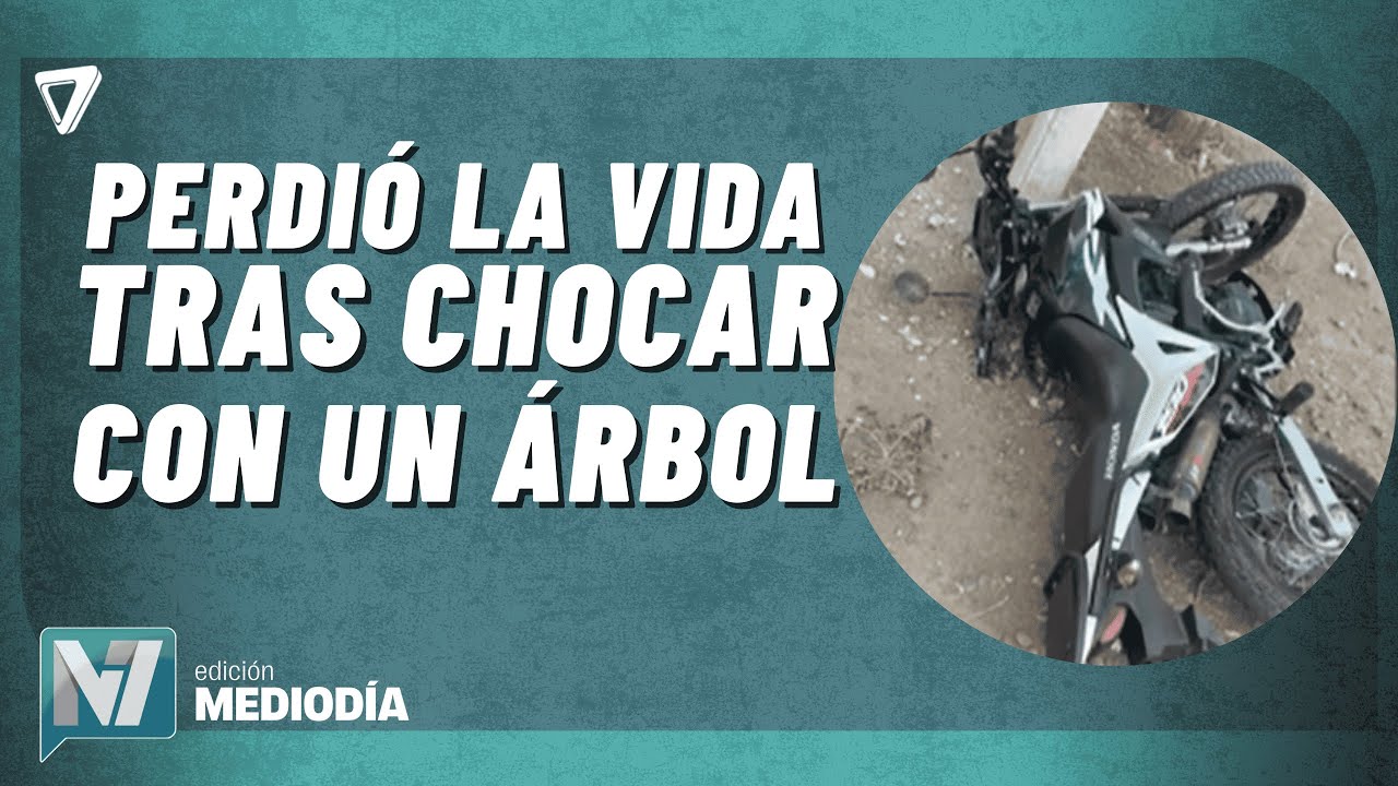 Un joven motociclista FALLECIÓ tras un ACCIDENTE en Maipú