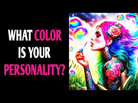 WHAT COLOR IS YOUR PERSONALITY? QUIZ Personality Test - 1 Million Tests