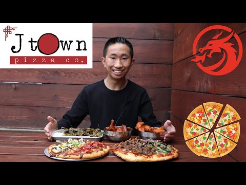 AMAZING Japanese Pizza Experience At J Town Pizza Company | San Jose Japantown
