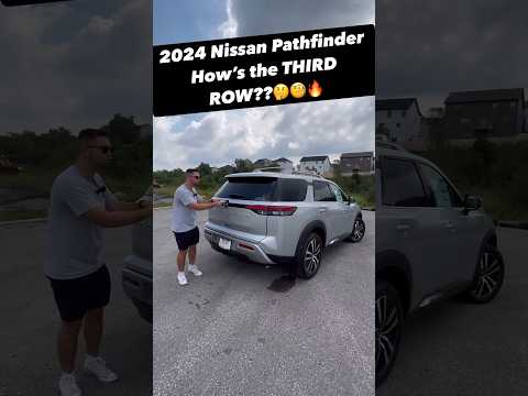How Good is the Third Row of the 2024 Nissan Pathfinder?? Let's Find Out!