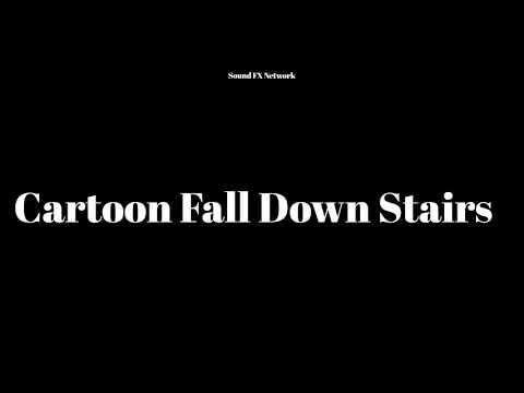 Cartoon Fall Down Stairs Sound Effect