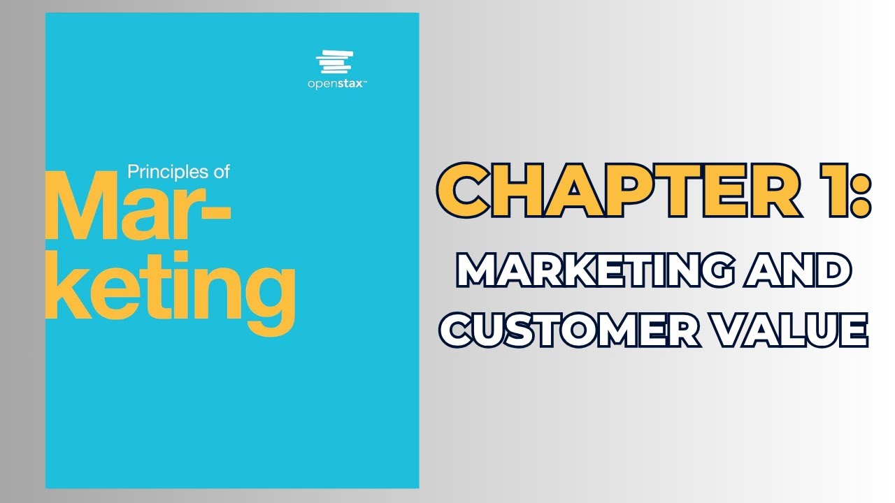 OpenStax Principles of Marketing (Audiobook) - Chapter 1: Marketing and Customer Value