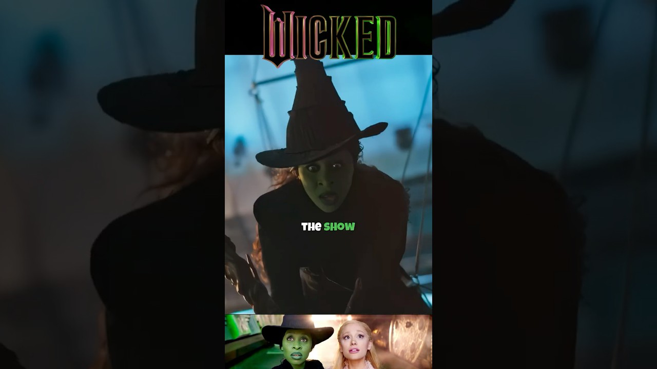 Wicked 🩷💚 Defying Gravity Changes Explained by the Director #shorts