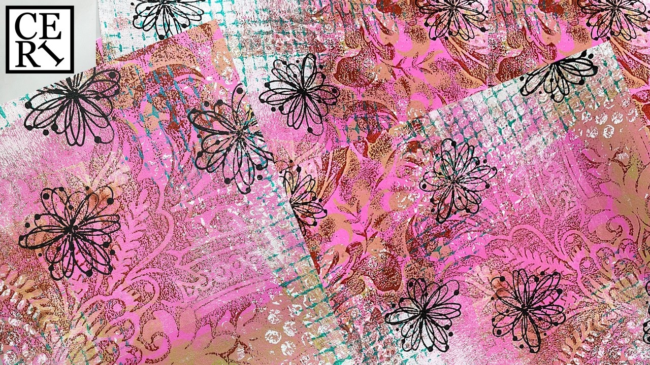 Create Gorgeous Prints With Embossed Wallpaper