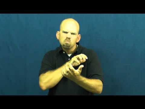 American Sign Language ASL Video Dictionary - raging