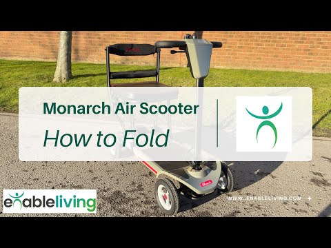 How to fold the Monarch Air Scooter