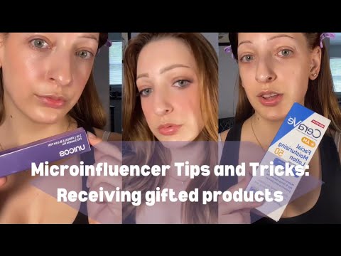 Micro influencer: Tips and Tricks to receive gifted products from brands!