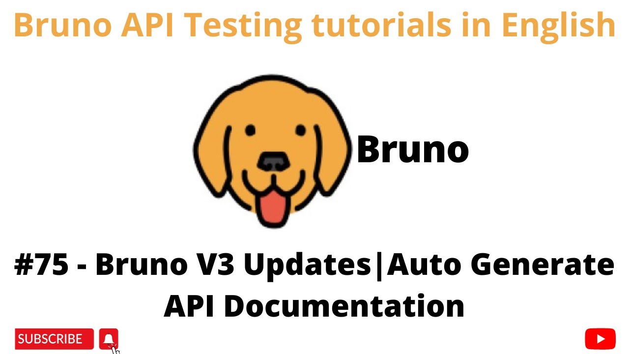 #75 | Auto Generate API Documentation | Bruno | API Testing Tutorials 4 Beginners in English |