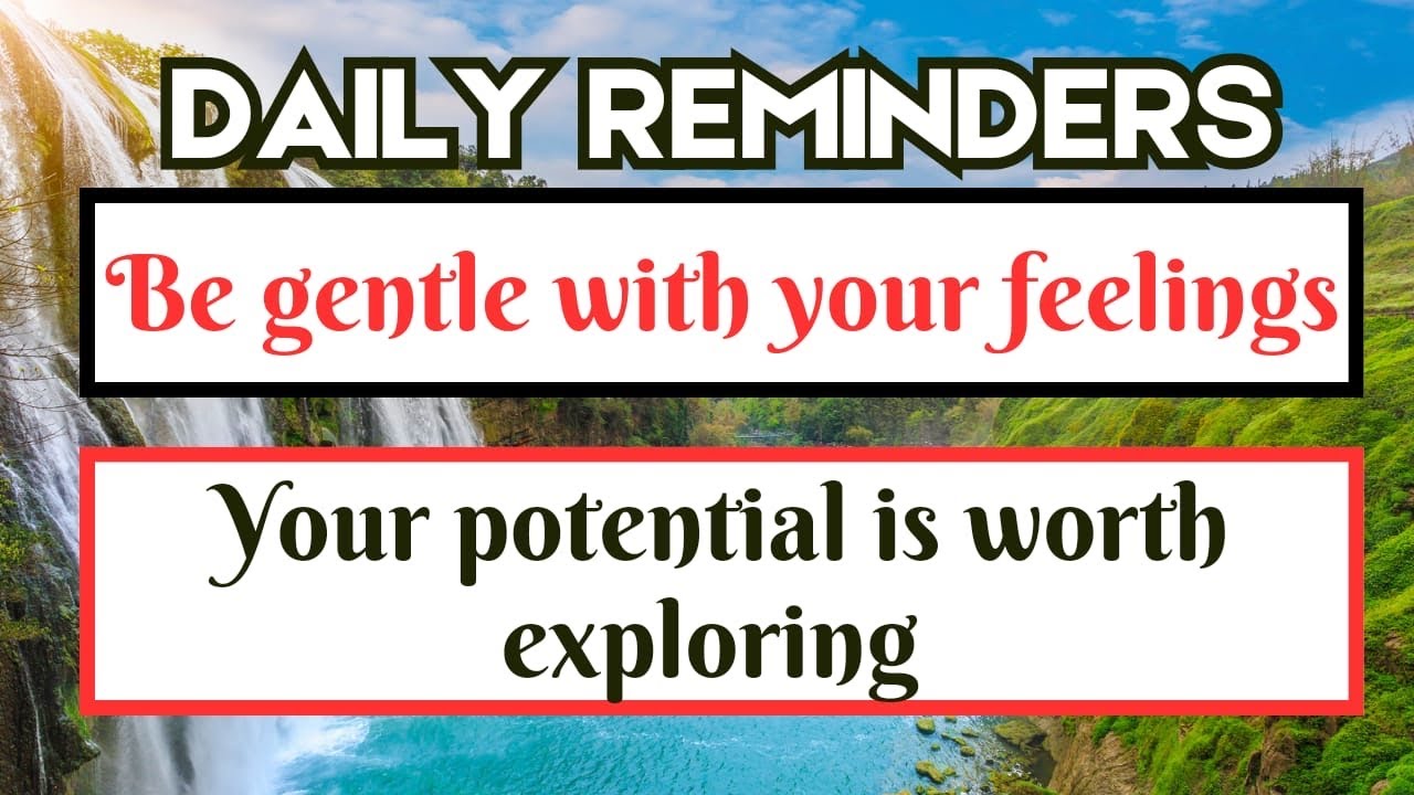 Daily Reminders | Relaxing Music | Inspiring Reminders for a Brighter Tomorrow | Quotes | Wise Words