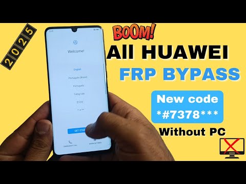 All Huawei Frp Bypass /Google Account Remove Without pc 2025