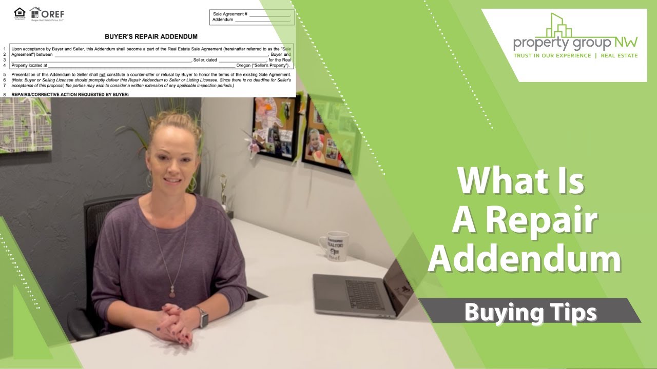 What Is A Repair Addendum