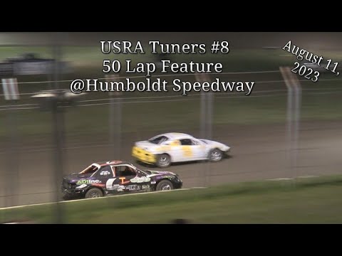 USRA Tuners #8, 50 Lap Feature, Humboldt Speedway, 08/11/23
