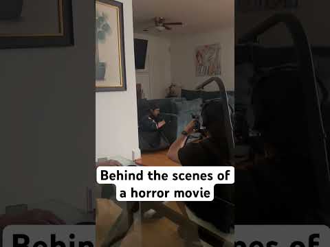 Behind the scenes of a horror movie #ghost #filmmakersfamily # ...