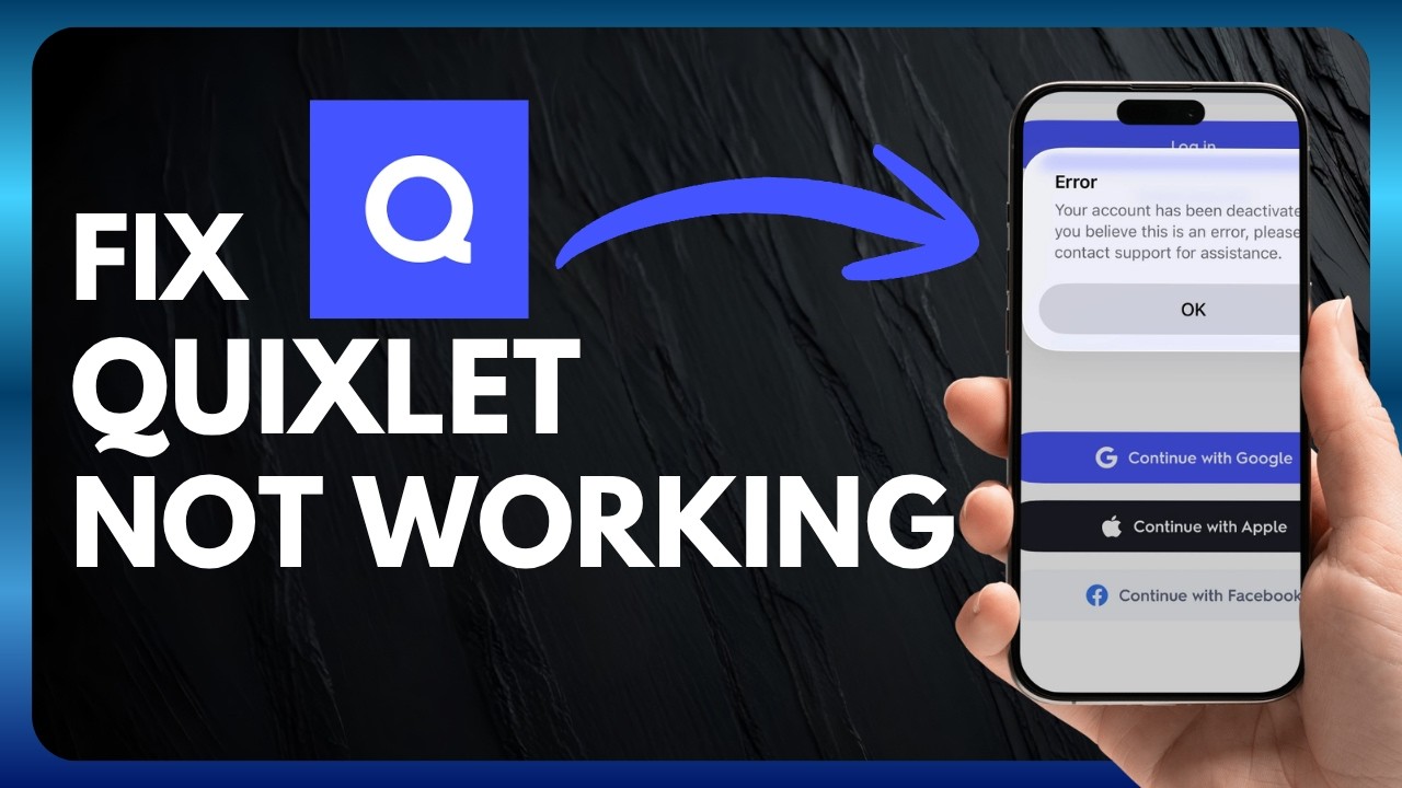 How to Fix Quizlet Not Working