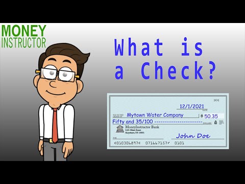 What is a Check? Beginners Guide | Money Instructor