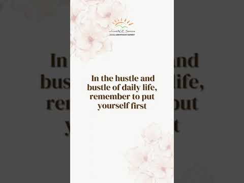 Importance of Self-care for senior citizens