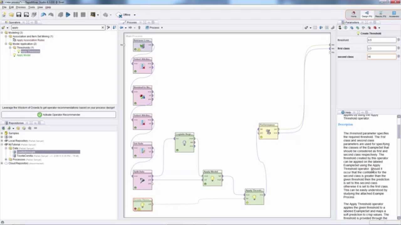 Building Logistic Regression Models using RapidMiner Studio