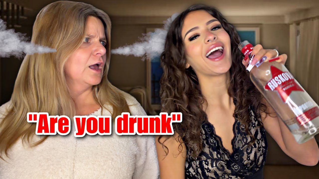Prymrr DRUNK Prank On My MOM!!