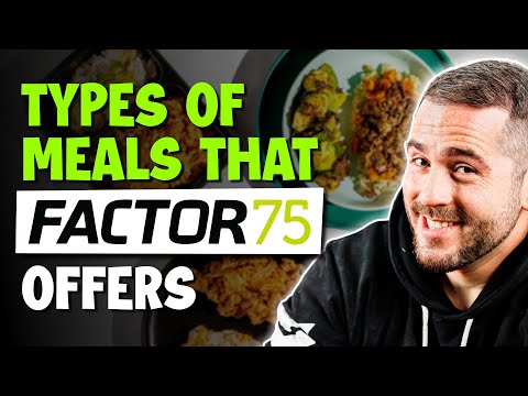 What Types of Meals Does Factor 75 Offer?