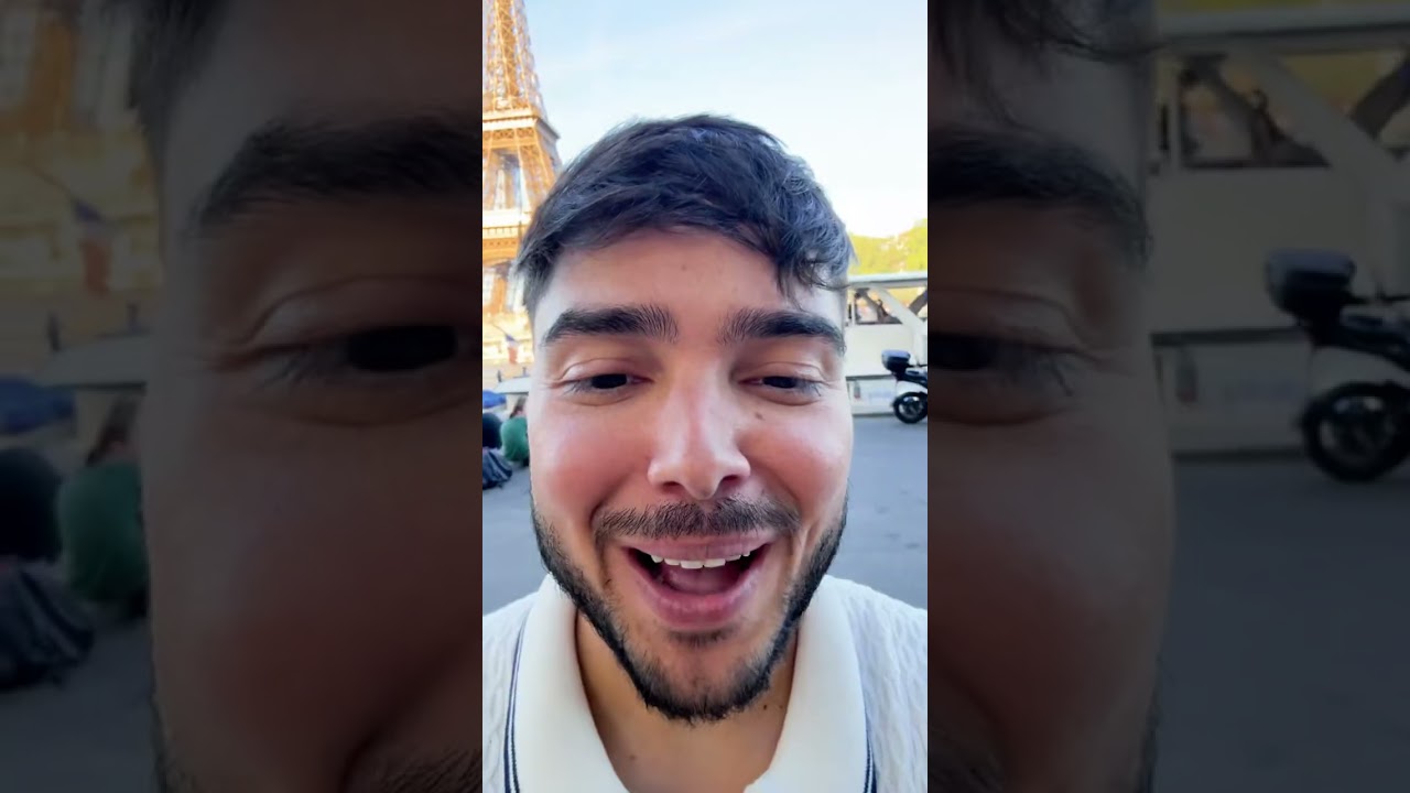 Solo amigos… pero en París 🫢😂 #shorts #yoloaventuras