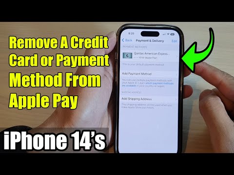 iPhone 14/14 Pro Max: How to Remove A Credit Card or Payment Method From Apple Pay