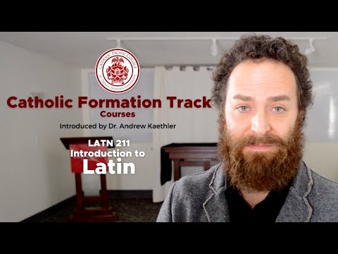 Latin - The CFT Courses - by Dr. Andrew Kaethler