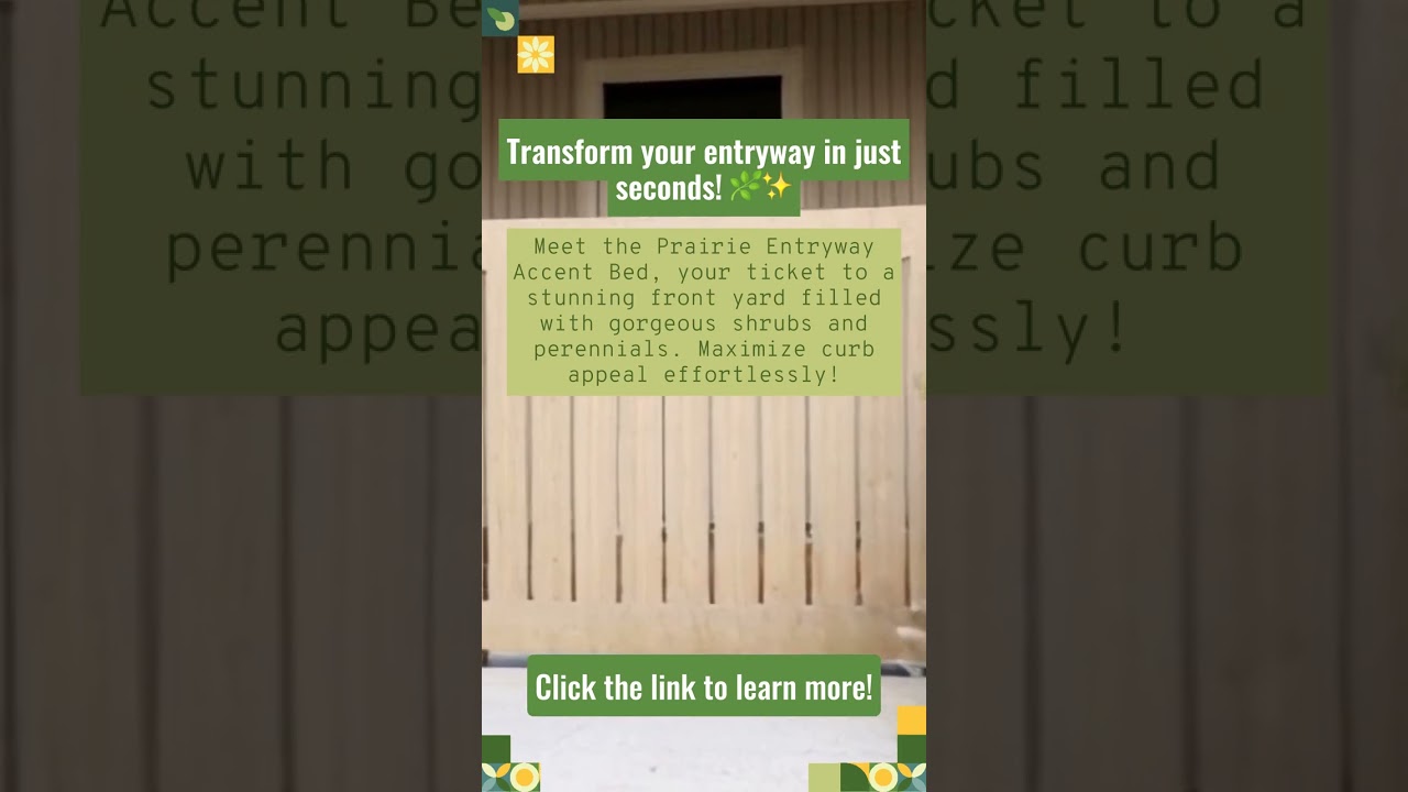 Transform Your Entryway with Prairie Plants!