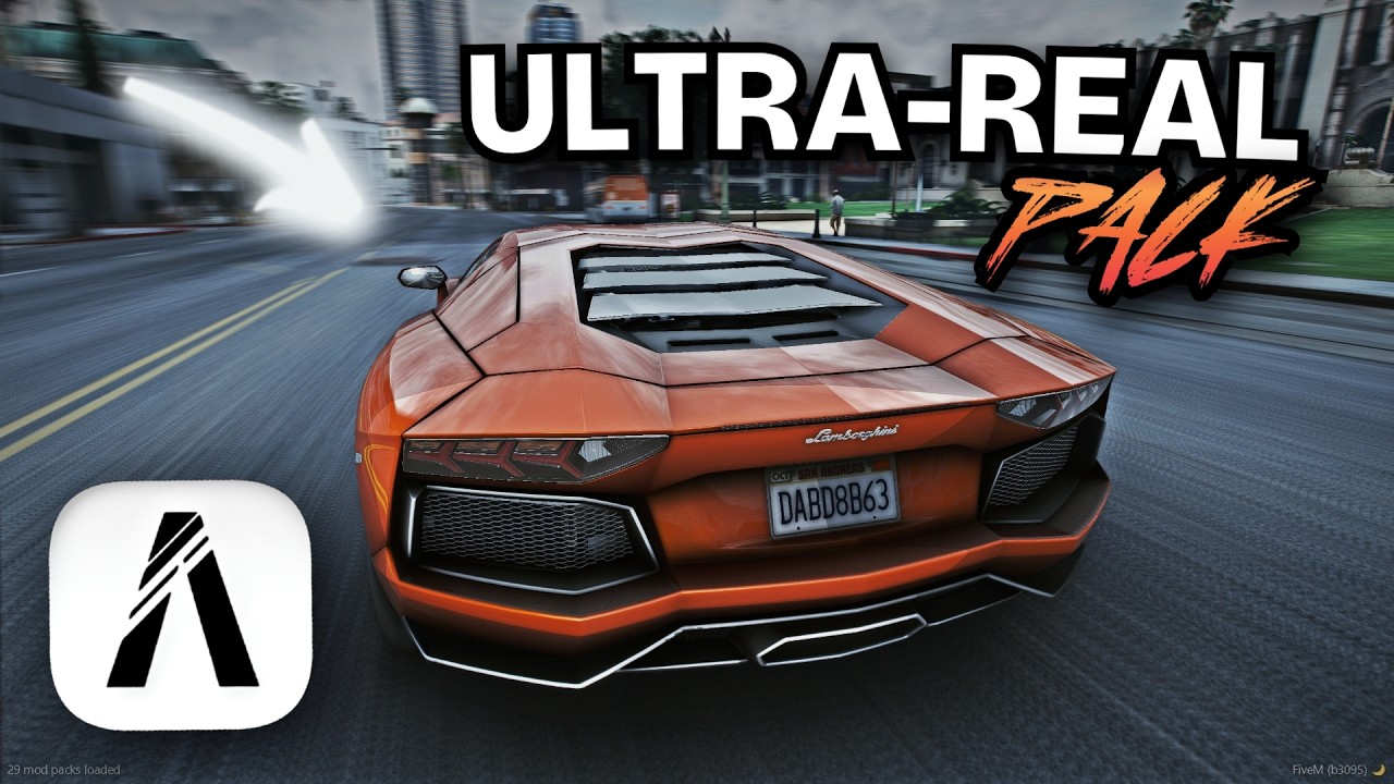 The BEST FiveM Graphics To Use! Ultra-Realism Graphics Pack Gameplay Showcase!