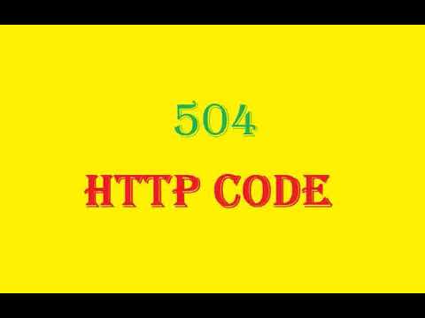 504 Gateway Timeout